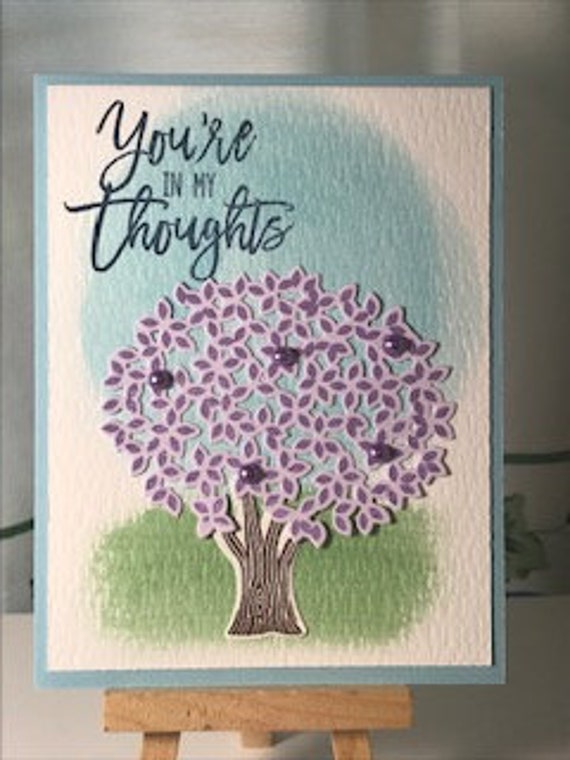 You're in My Thoughts And.... Sympathy Card - Etsy