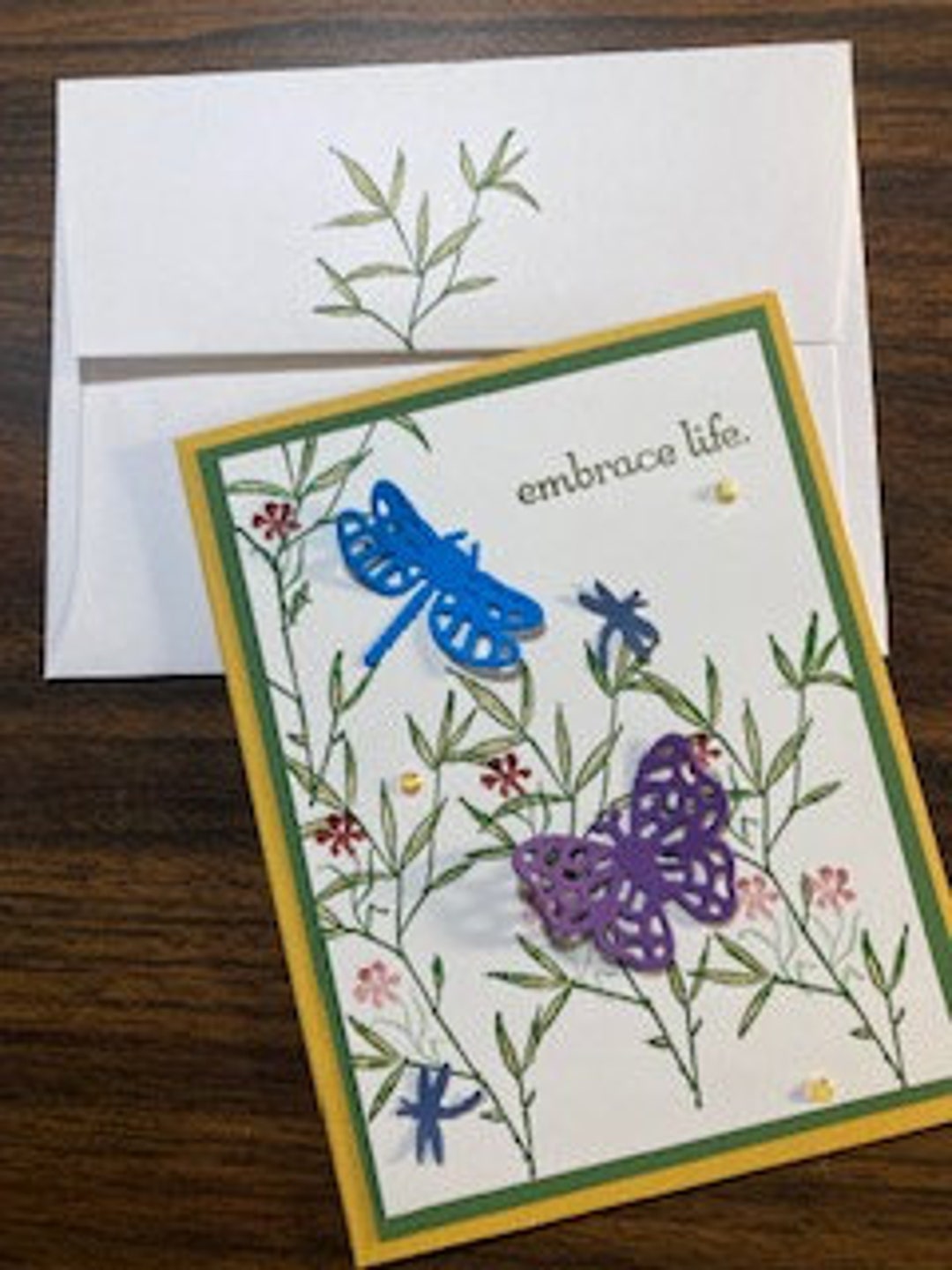 Butterfly Wings Greeting Card - Etsy