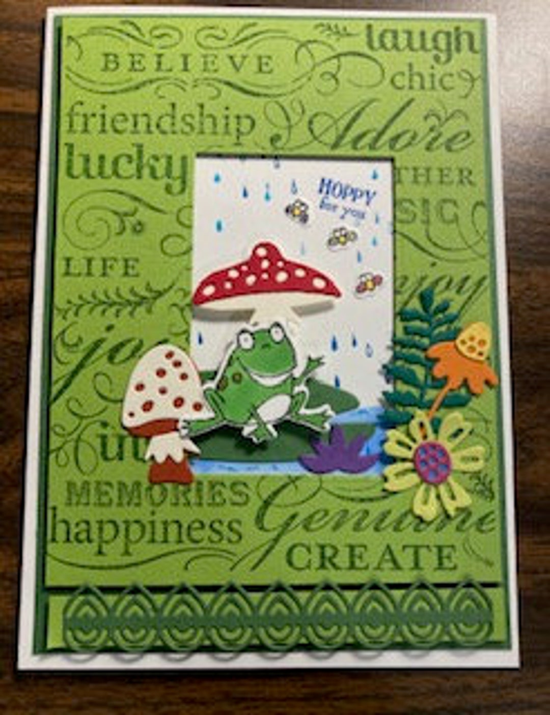 Frog Hoppy for You Retirement Card - Etsy