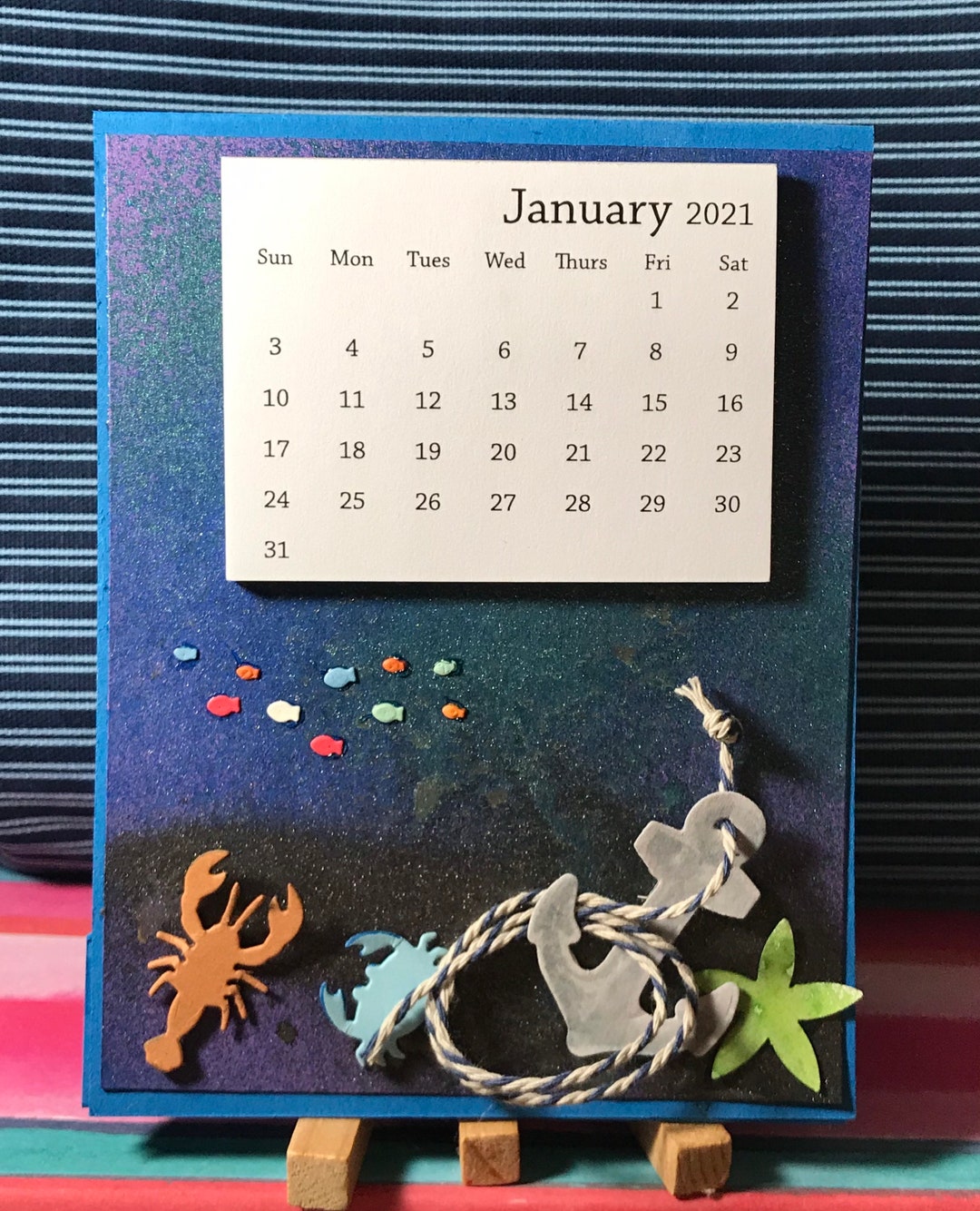 Deep Sea Octopus Calendar - 2026 - Etsy