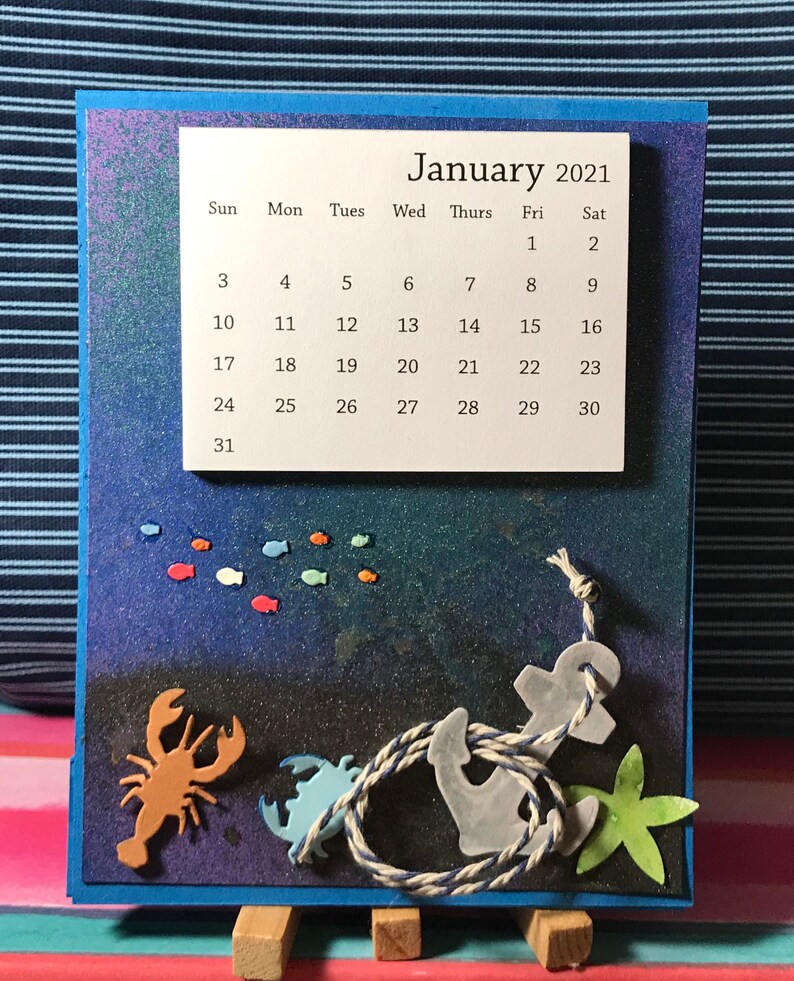 2021 Deep Sea Octopus Calendar Paper & Party Supplies Calendars ...