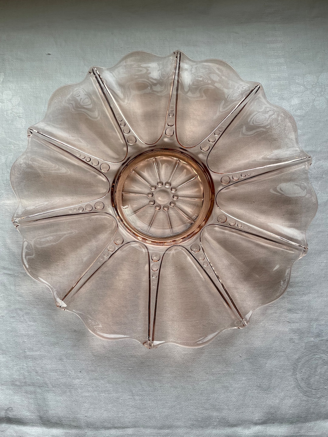 Oyster And Pearl Pink Depression Glass at Tamara Wickline blog