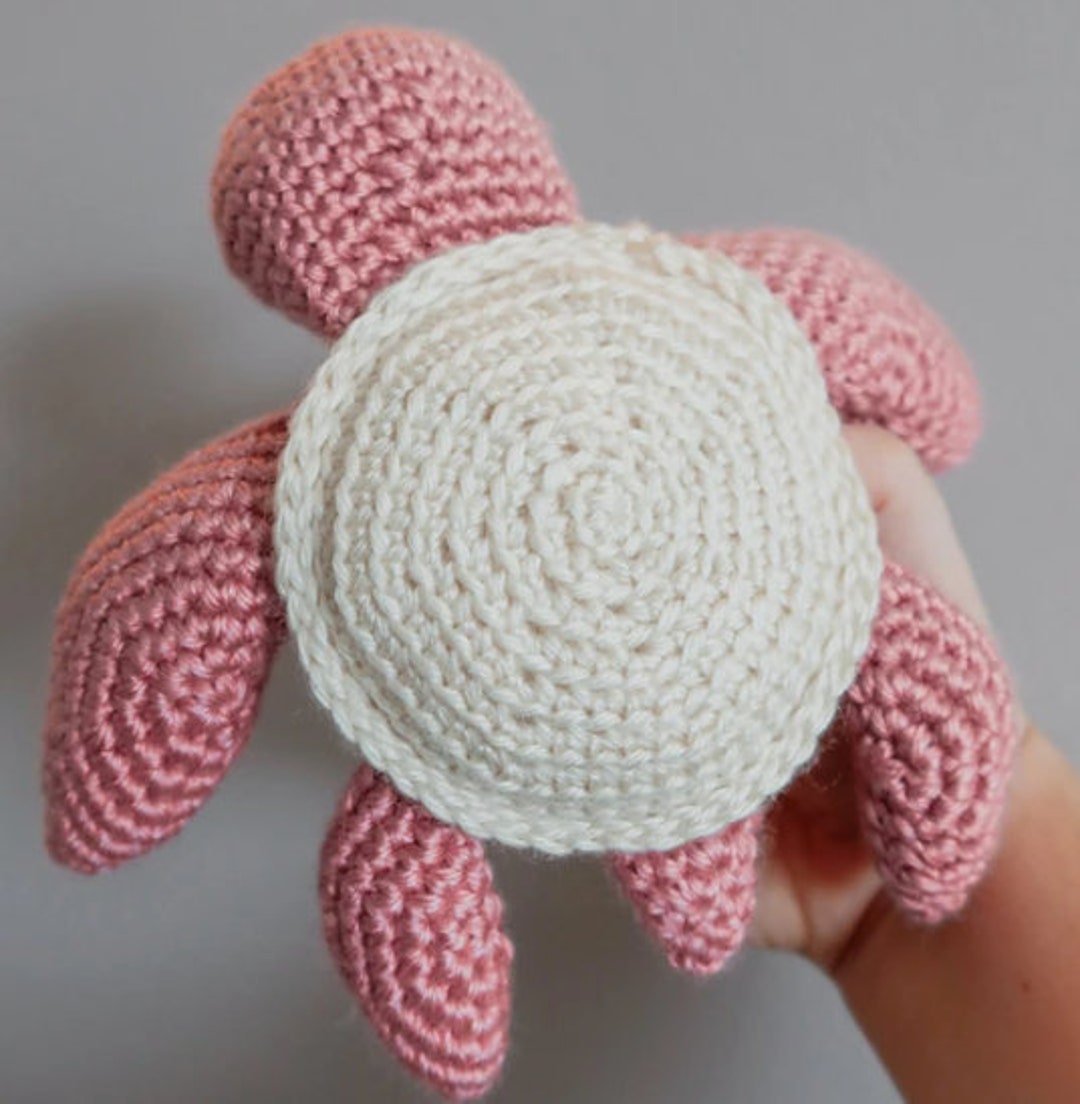 Tiny Pinky Turtle Amigurumi Crochet Pattern - Etsy