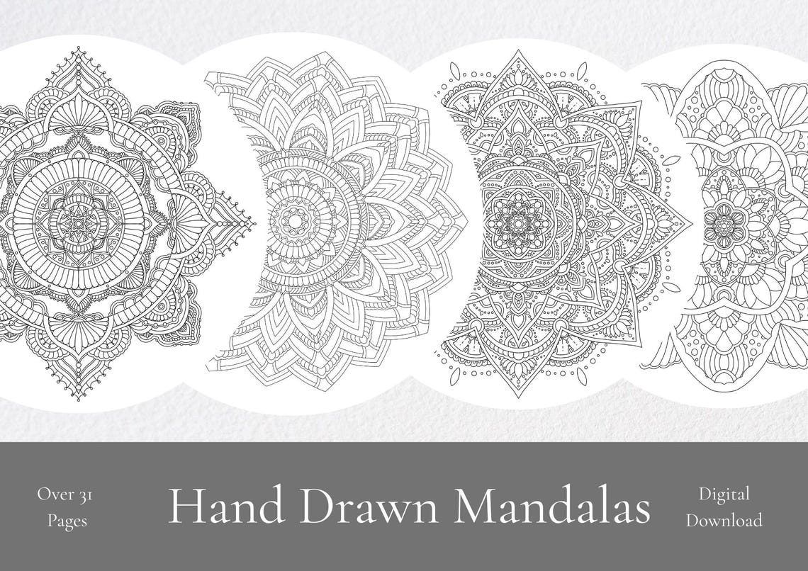 Mandala Colouring Book Volume 3 | Mindfulness & Stress Release Adult ...