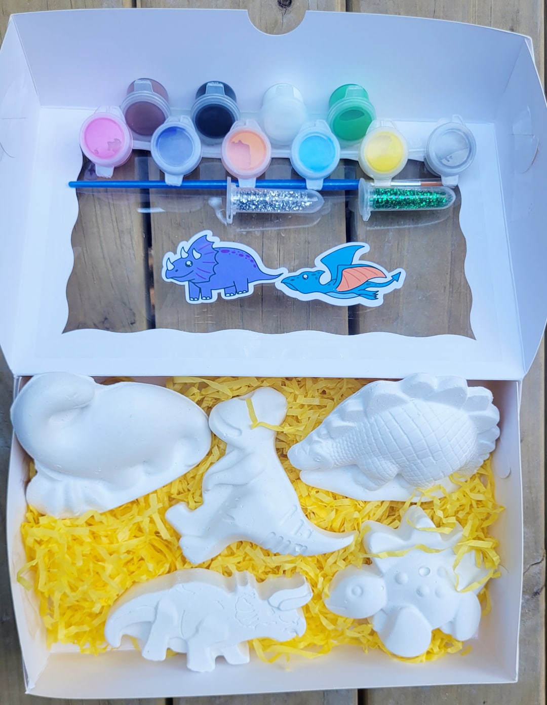 Dinosaurs Plaster Painting Kit Pack for Art and Craft Kids Hobby ...