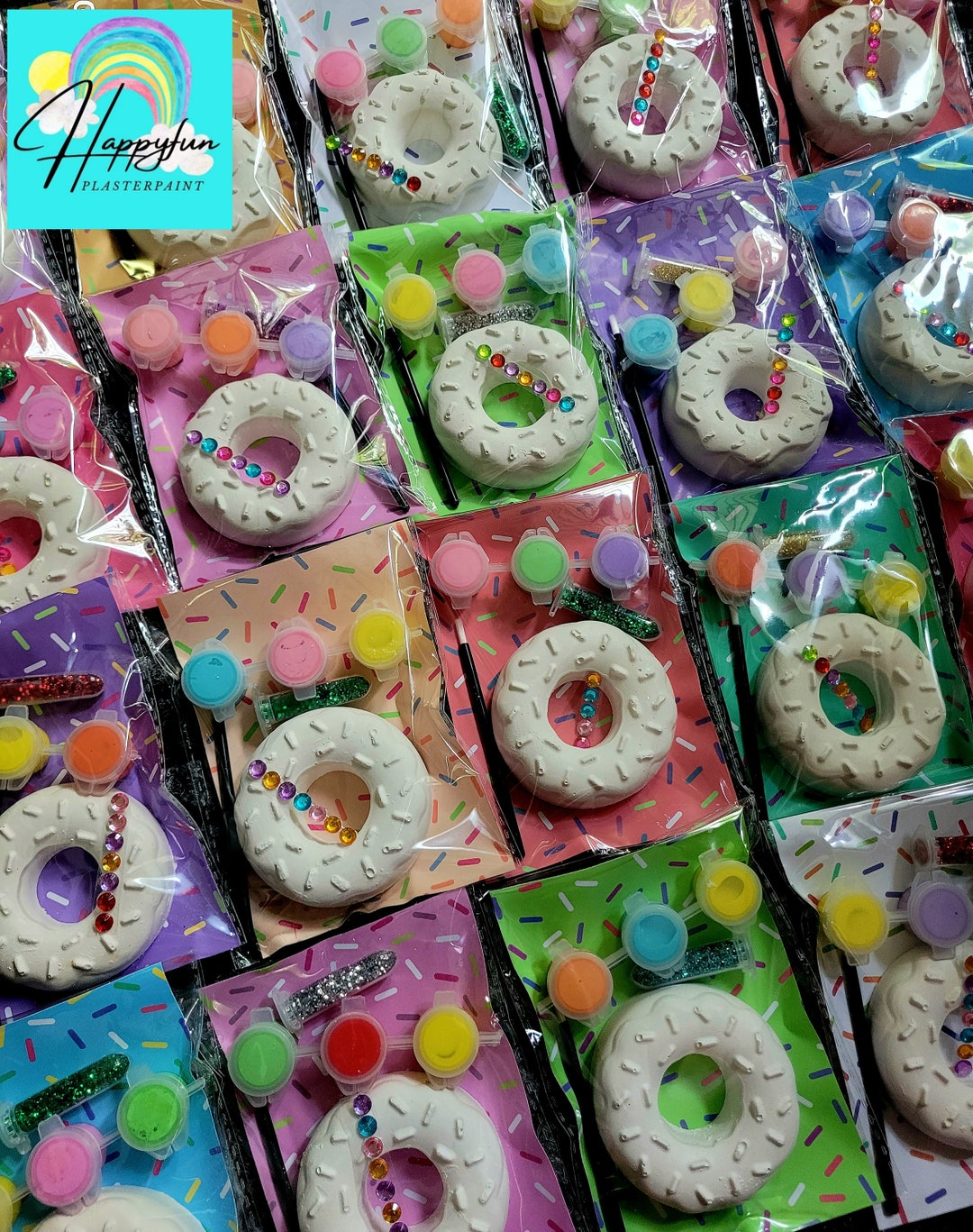 Kids Party Favours Donut Cake Sweet Spinkle Glitter Birthday Party ...