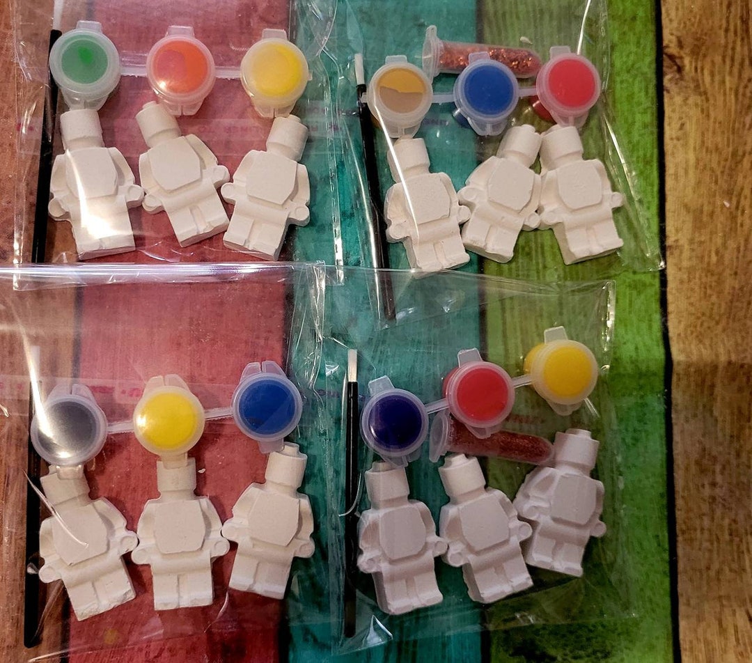 Robot Plaster Painting Party Favor Boy Girl Gifts Paint Your Own ...