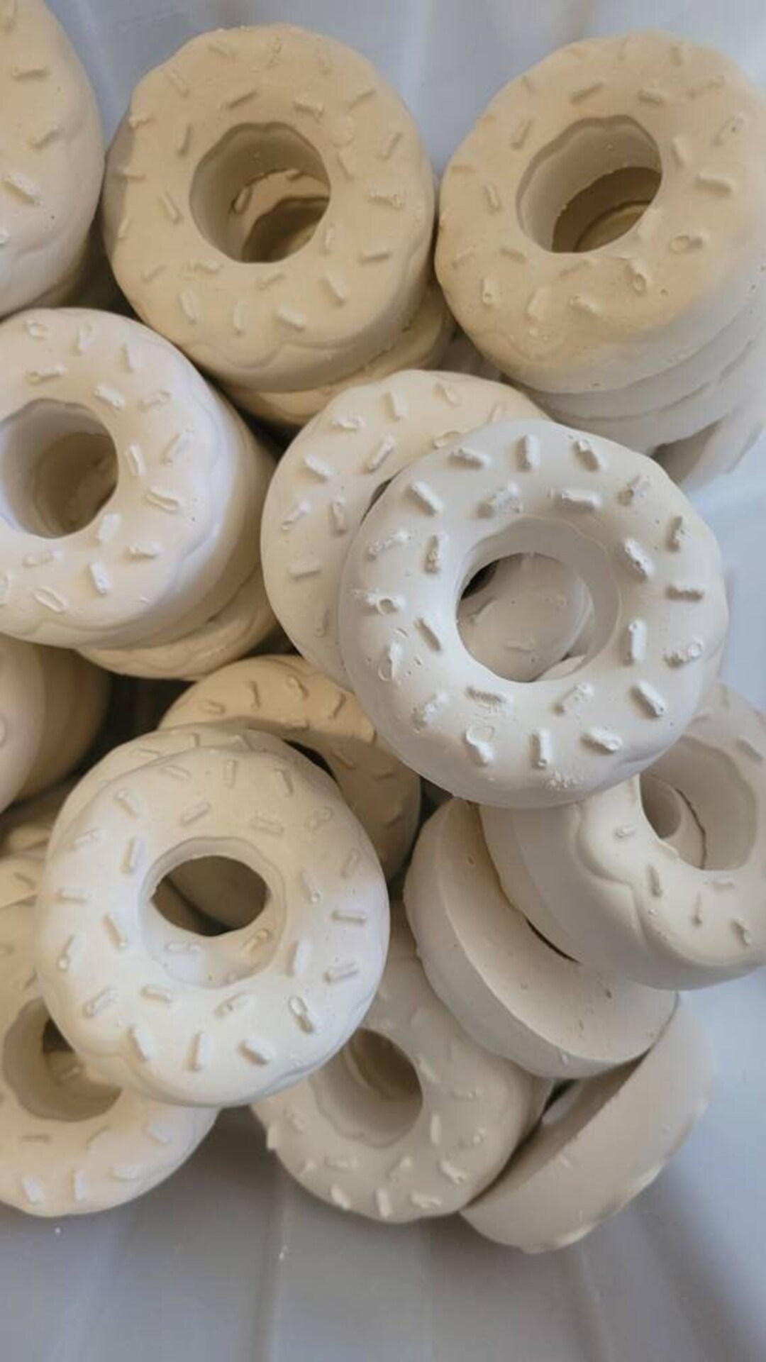 Plaster Donuts: Paint Your Own Sweet Food (7cm) - Etsy
