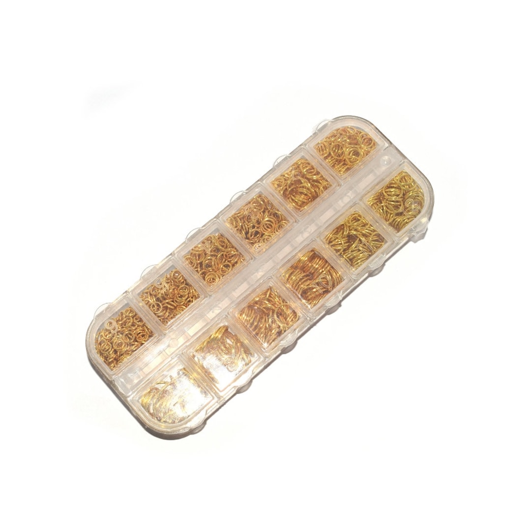 Box Junction Rings 6 Diameters Gold Metal (4mm / 5mm / 6mm / 7mm / 8mm ...