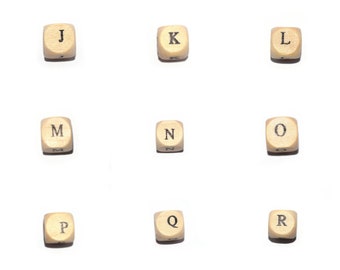 Wood Letters Alphabet Letters Educational Toy Wooden - Etsy