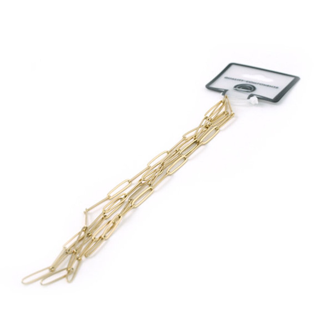 10 20 or 50 Cm Golden Chain Link Mesh 20x4x0.8 Mm - Etsy