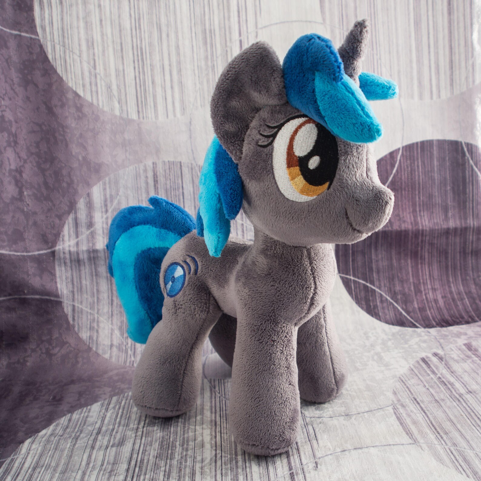 Plush Pony Homage Stuffed Toy Fallout Equestria Plushie | Etsy