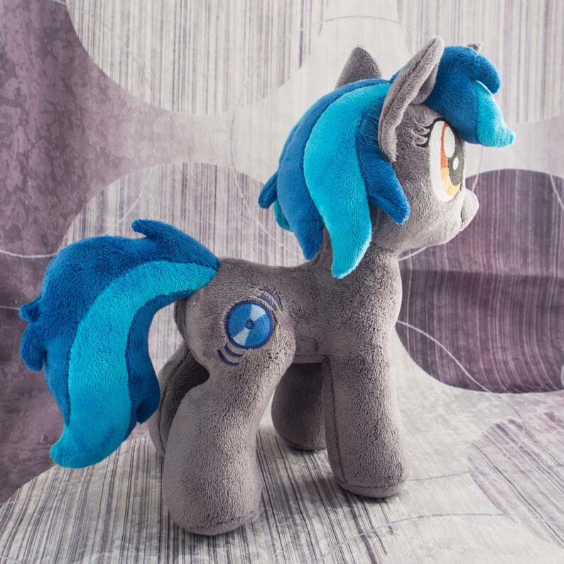 Plush Pony Homage Stuffed Toy Fallout Equestria Plushie | Etsy
