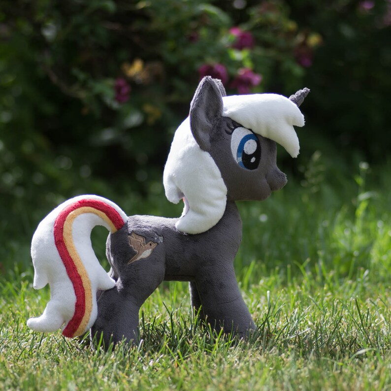 Plush Velvet Remedy Fallout Equestria Custom Pony 12 | Etsy