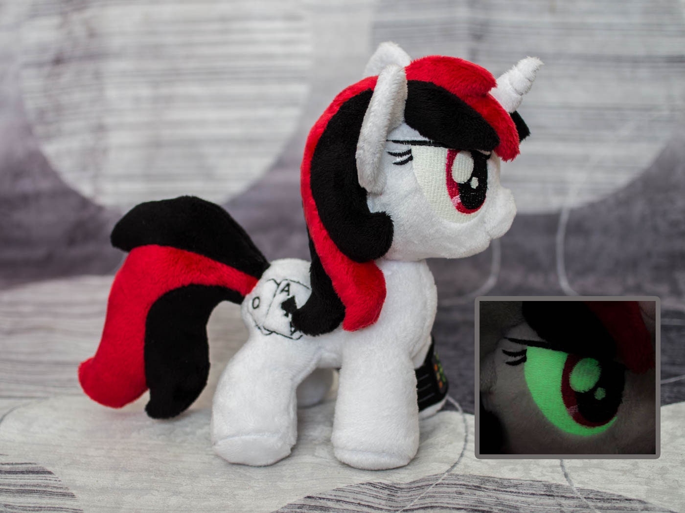 Plush Blackjack Fallout Equestria: Project Horizons Custom | Etsy