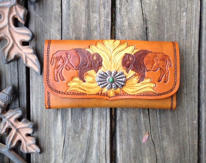 Buffalo Wallet - Etsy
