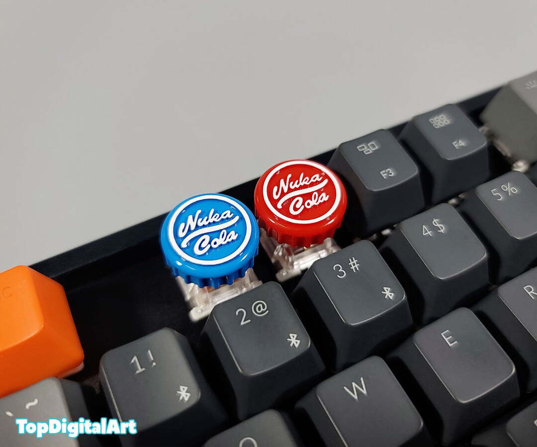Nuka Cola Artisan Keycap. Nuka Resin Keycap. Custom Cherry MX Keycap ...