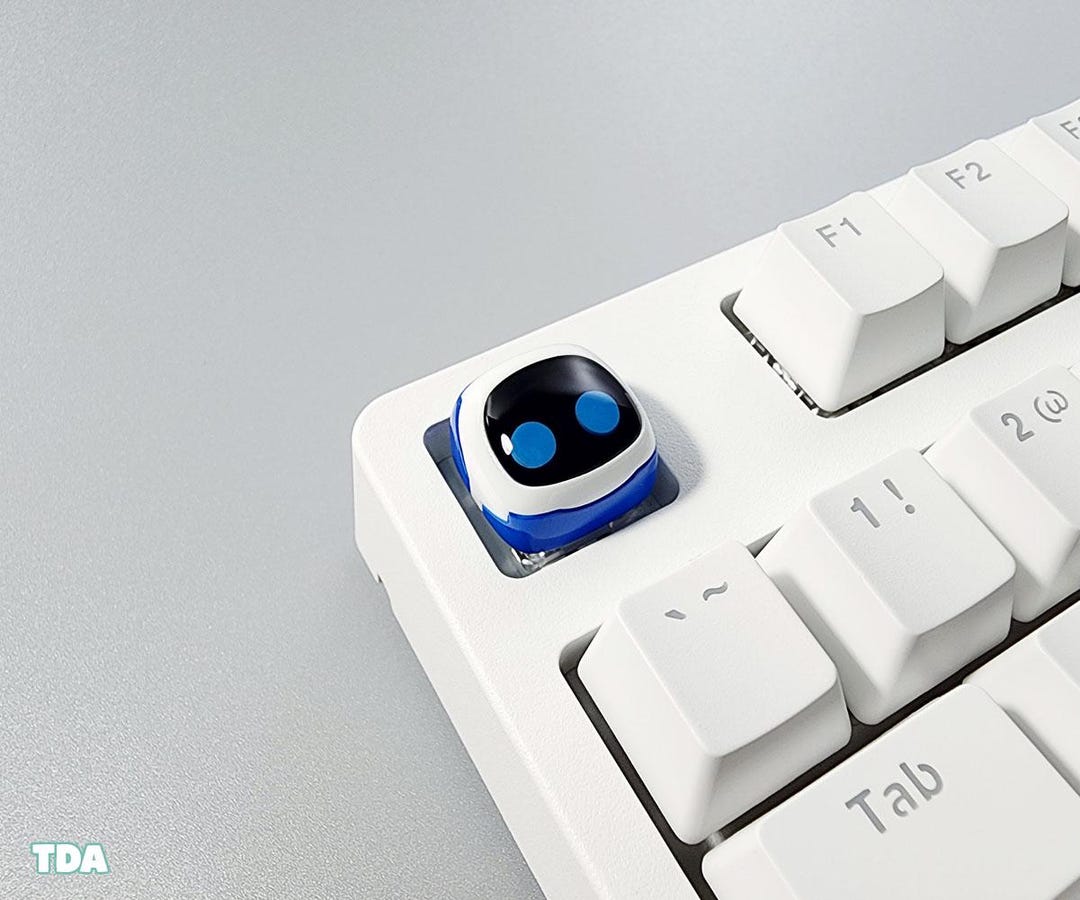 Astrobot Keycap. Astro Bot Artisan Keycap. Astro's Playroom MX Keycap ...