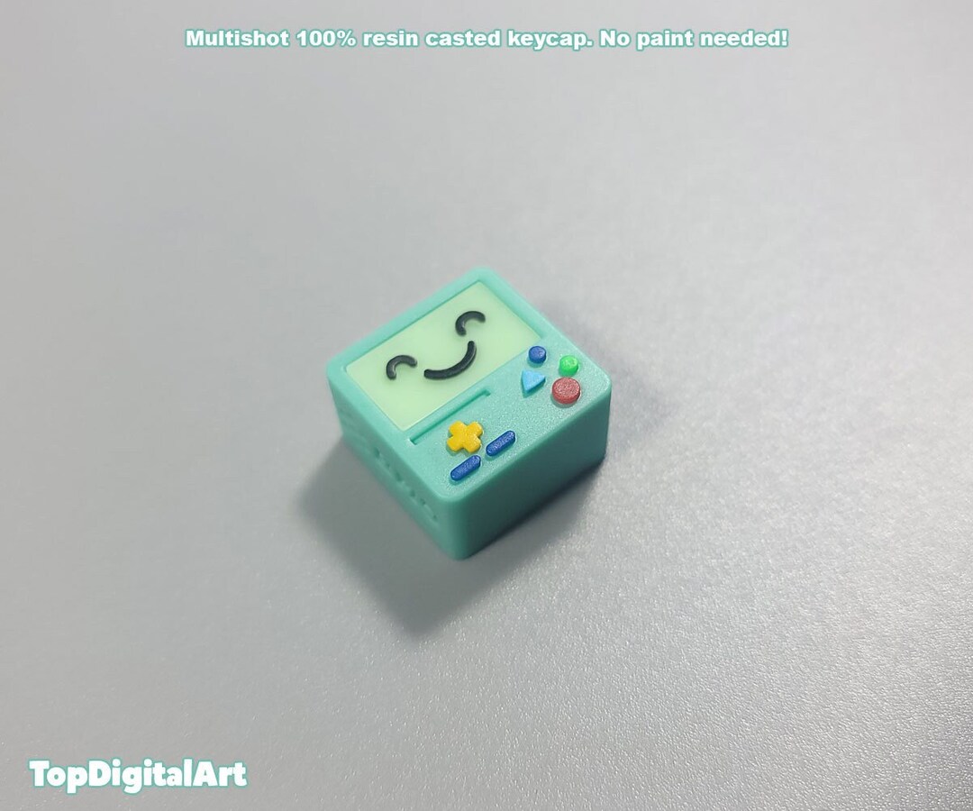 BMO Keycap. Finn Artisan Keycap. Jake Resin Keycap. Cherry MX ...
