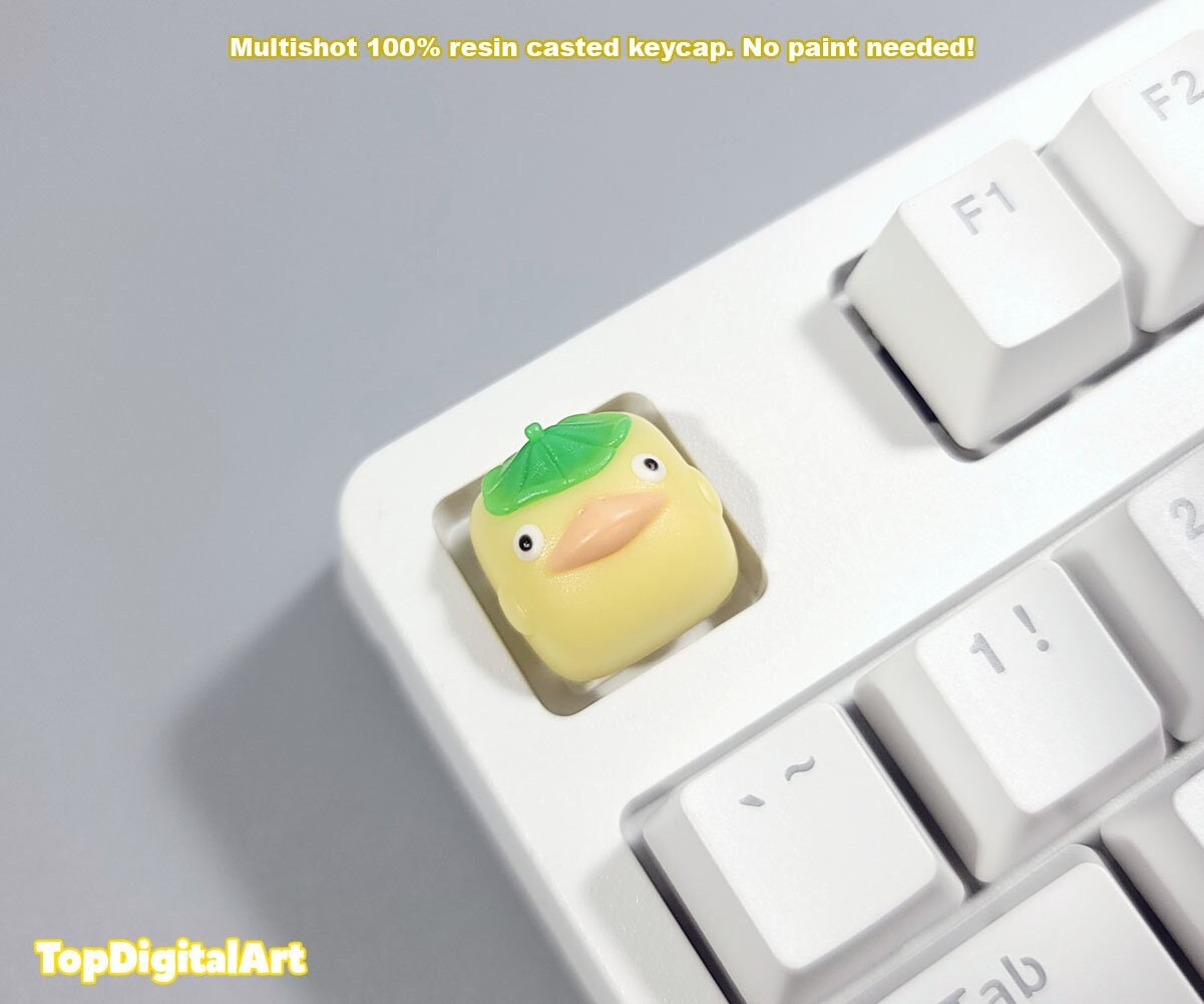 Spirited Away Artisan Keycap. Otori-sama Keycap. Studio Ghibli Duck ...