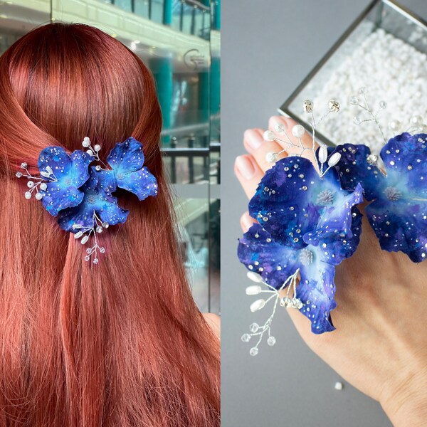 Galaxy Hair Pins - Etsy