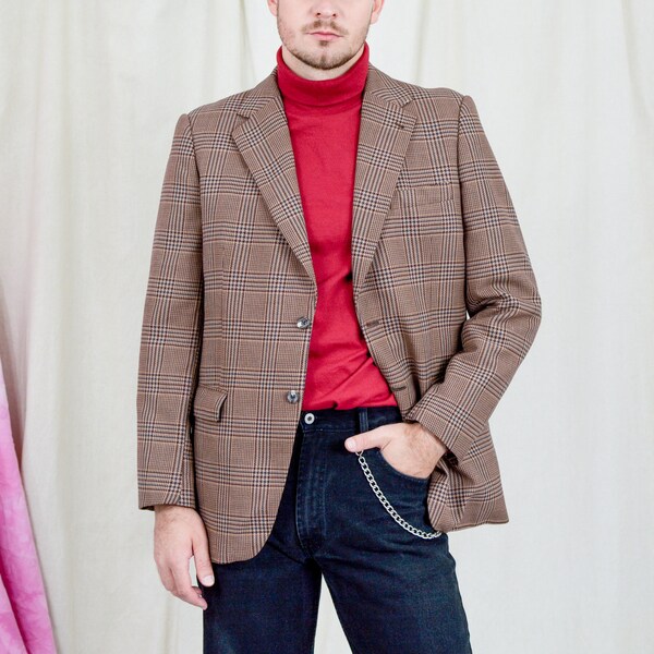 Checkered Sport Coat - Etsy