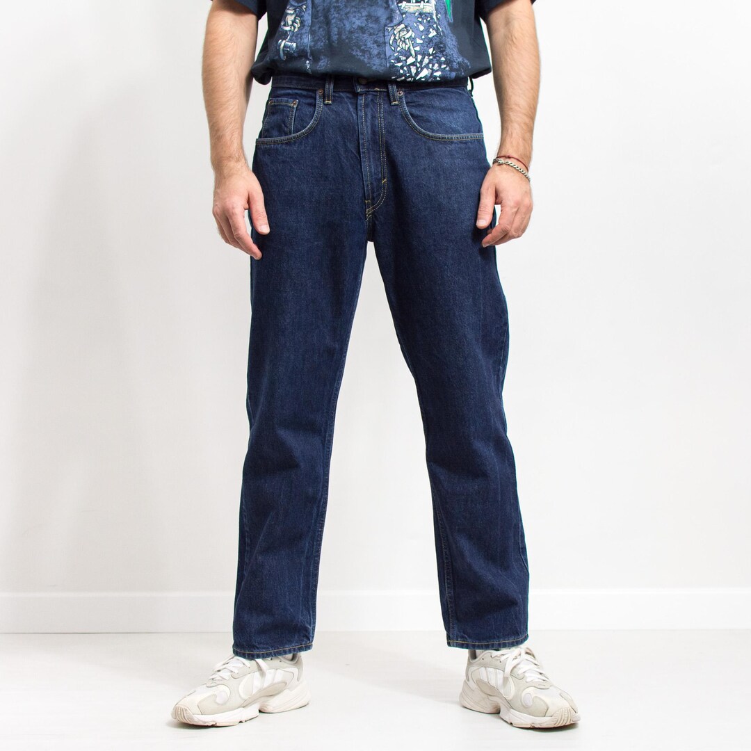 GAP Jeans Easy Fit Denim Straight Leg Men Size W34 L30 - Etsy