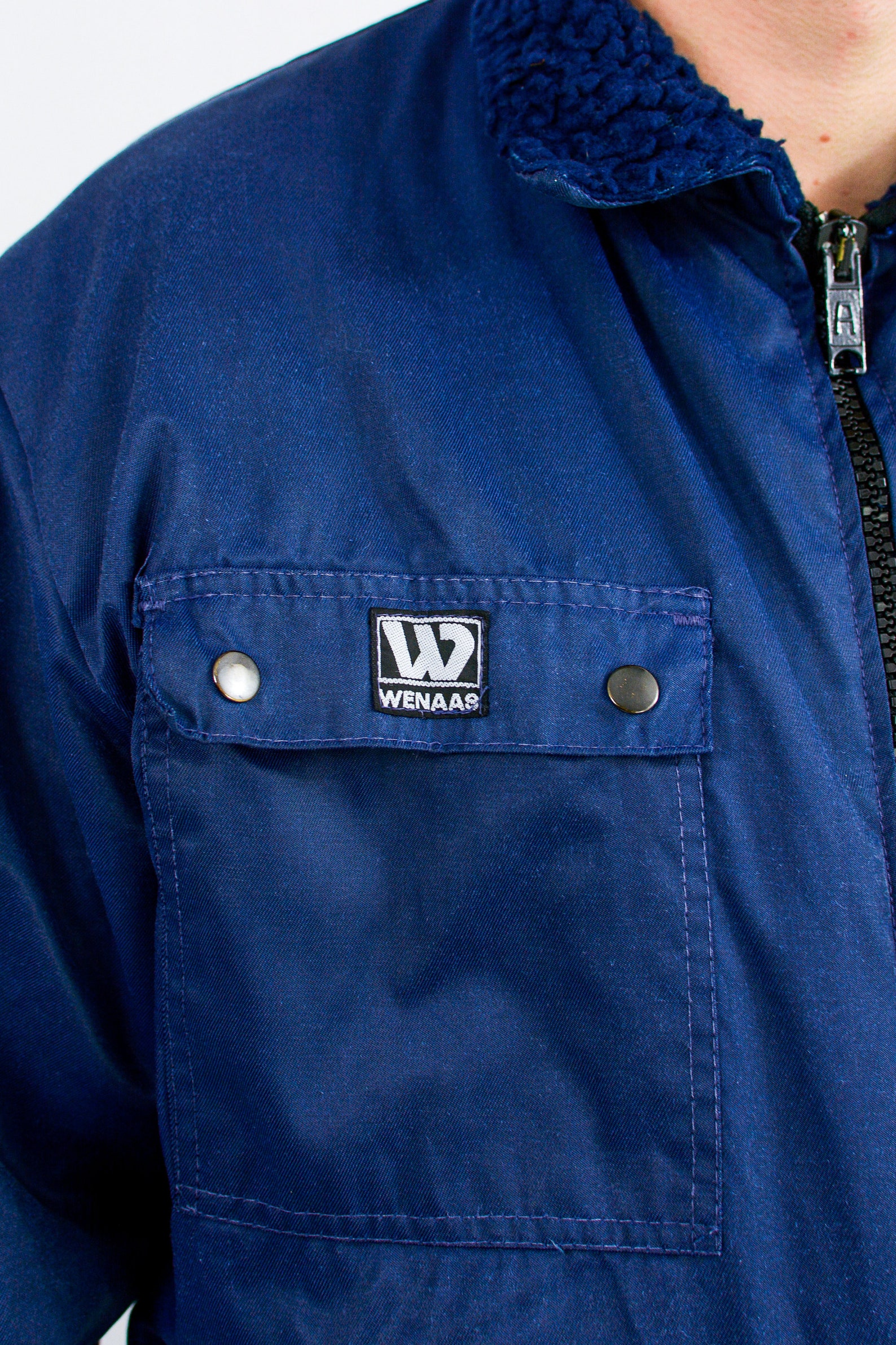 Insulated Work Suit Vintage Blue Jumpsuit Coveralls Fleece - Etsy