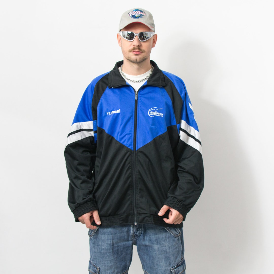 Hummel Track Jacket Vintage Brondby Tracksuit Top Men Size XXL - Etsy