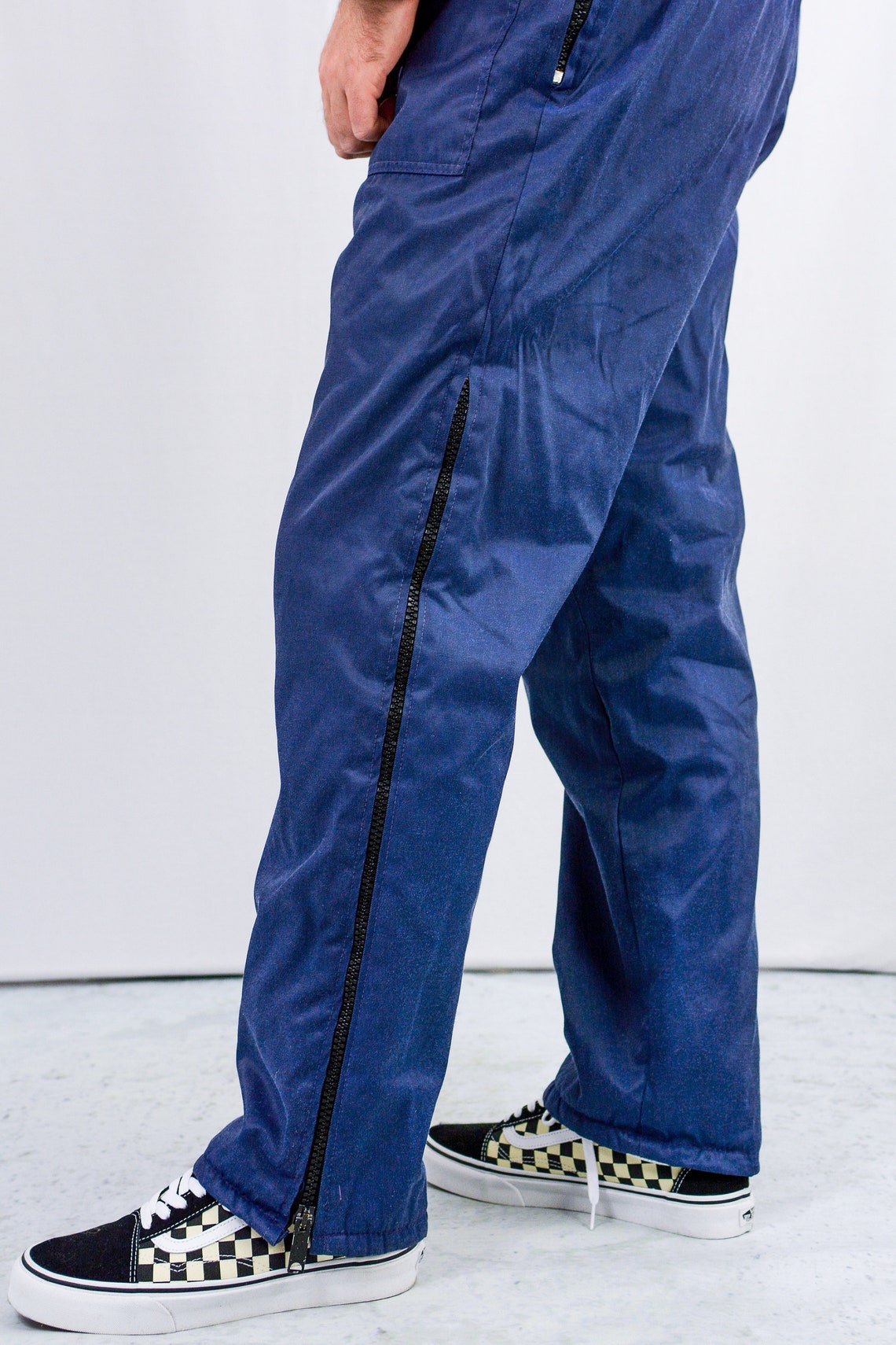 Insulated Work Suit Vintage Blue Jumpsuit Coveralls Fleece - Etsy