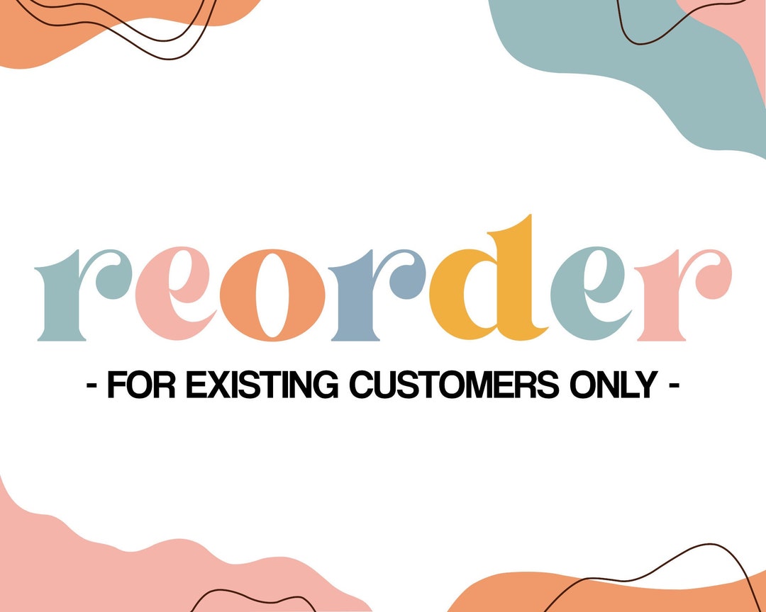 Custom Printed Cotton Fabric Labels: Reorder for Existing Buyers - Etsy