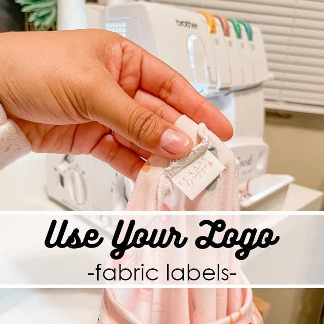 Custom Fabric Labels With Your Logo – Sew on Tags | Personalized Flat ...