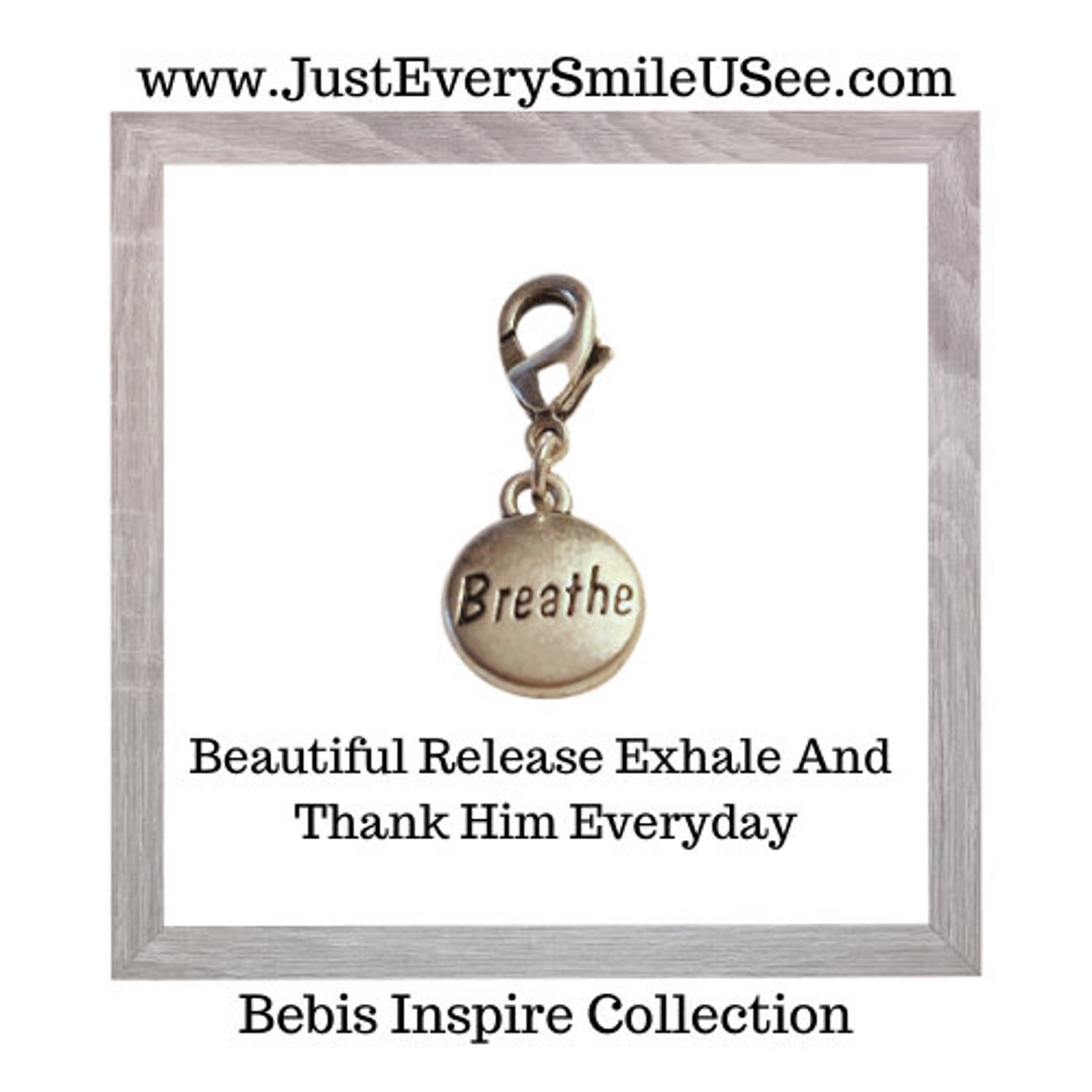Qnty 1 BREATHE Prophetic Acronym Charms Zinc Alloy-lead & Nickel Free ...