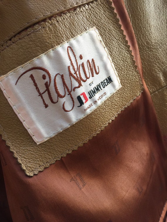 Genuine Vintage Jimmy Dean Pig Skin Jacket - Gem