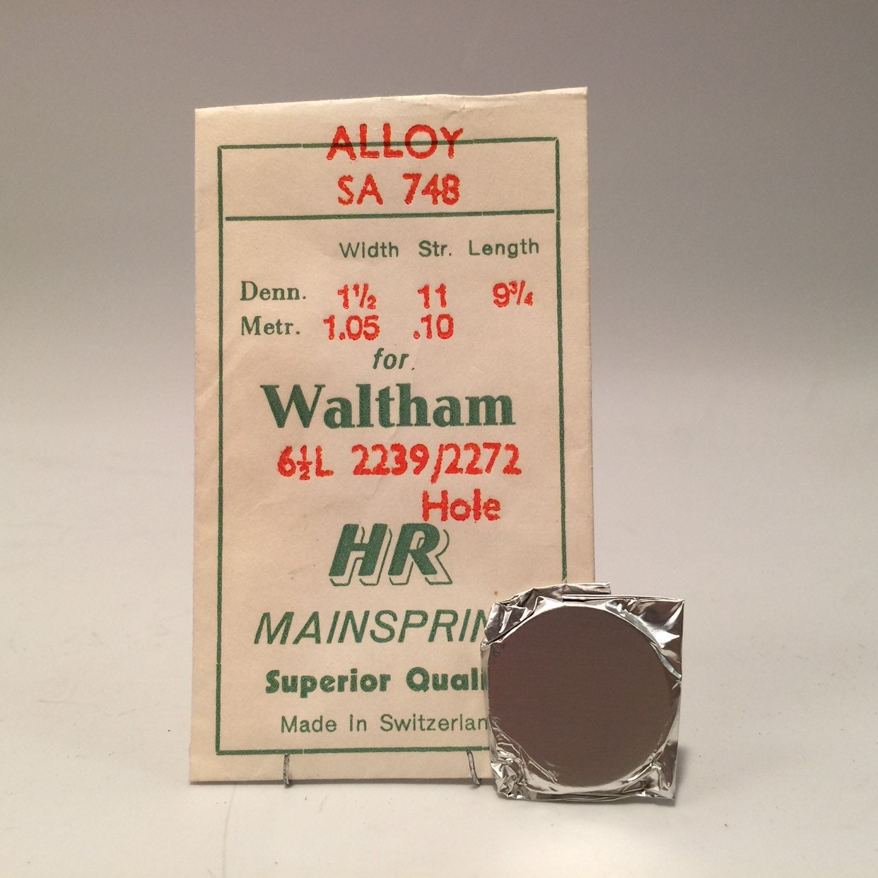 Vintage Wrist Watch Mainsprings NOS choose - Etsy