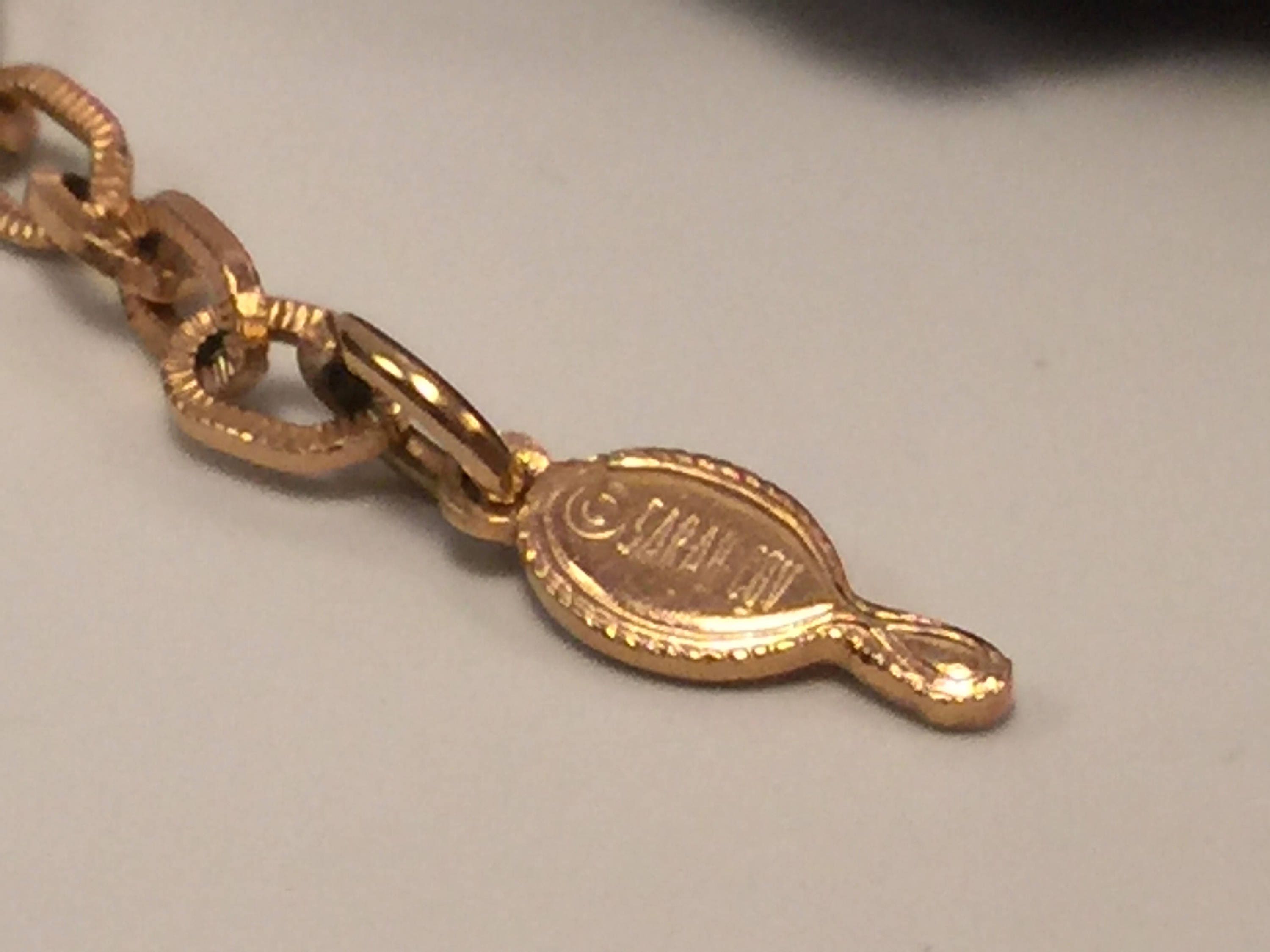 Vintage Sarah Coventry Gold-tone V-link Chain Bracelet. - Etsy