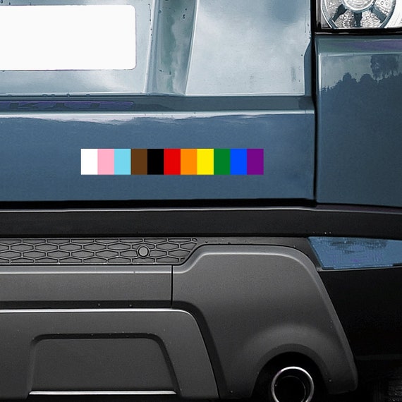 LGBTQ Pride LGBTQ Pride Bumper Sticker free Shipping. - Etsy