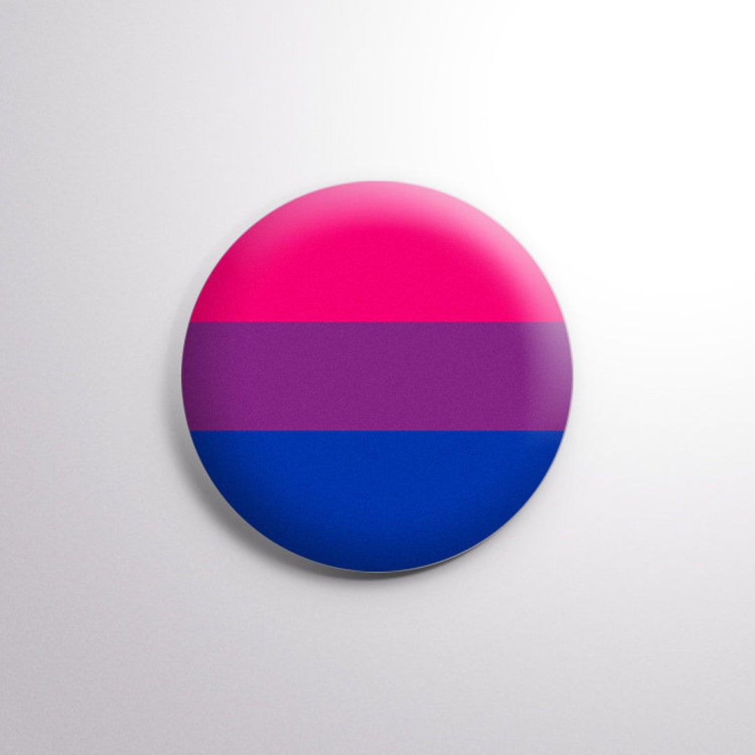 Bouton de drapeau bi-bisexuels fierté arc en ciel, LGBTQ droits pin ...