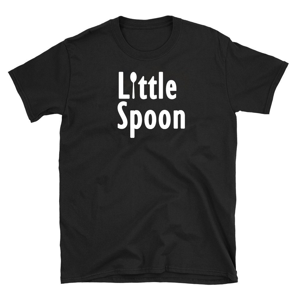 Single or 2-Set Shirt: Little Spoon Cuddling T-Shirt. Read | Etsy