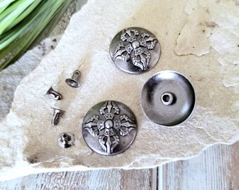 Metal Cross Rivets - Etsy
