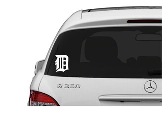 Vinyl Detroit Decal - Etsy