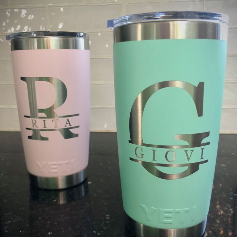 Yeti Monogram - Etsy