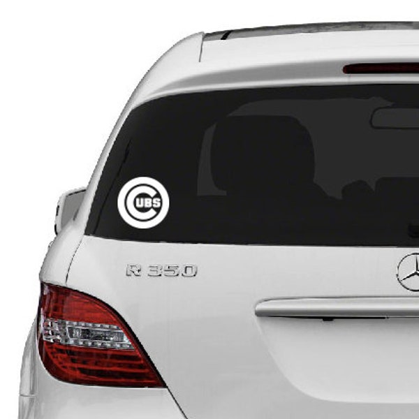 Chicago Cubs Decal - Etsy