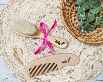 Comb and Brush Set - Etsy