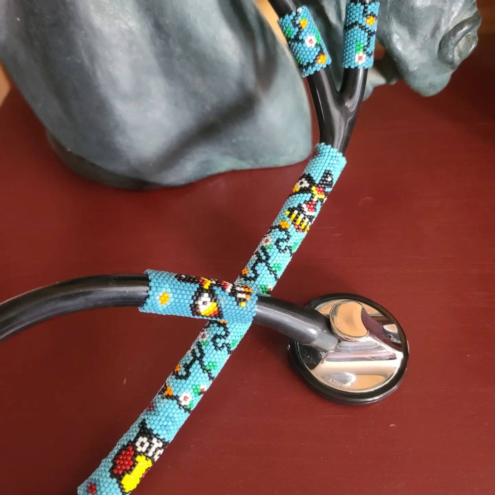 Beaded Stethoscope- Made to Order! Message First - Etsy