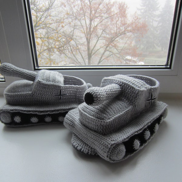 Panzer Tank Slippers - Etsy