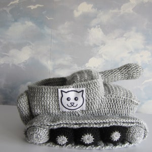 Crochet Tank Slippers, Hand Knit Slippers, Adult Crochet Slippers, Gift ...