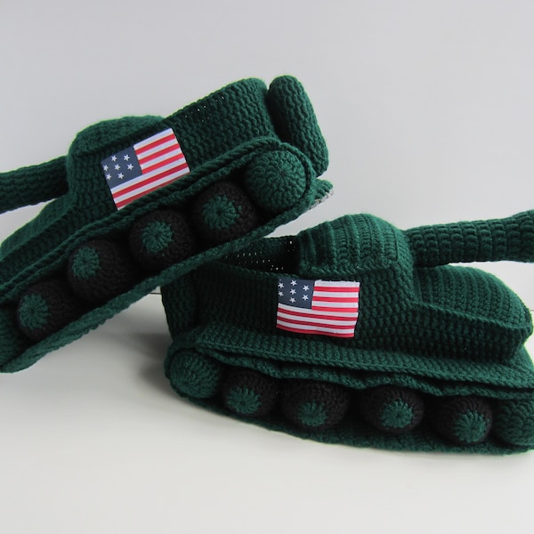 Army Tank Slippers - Etsy