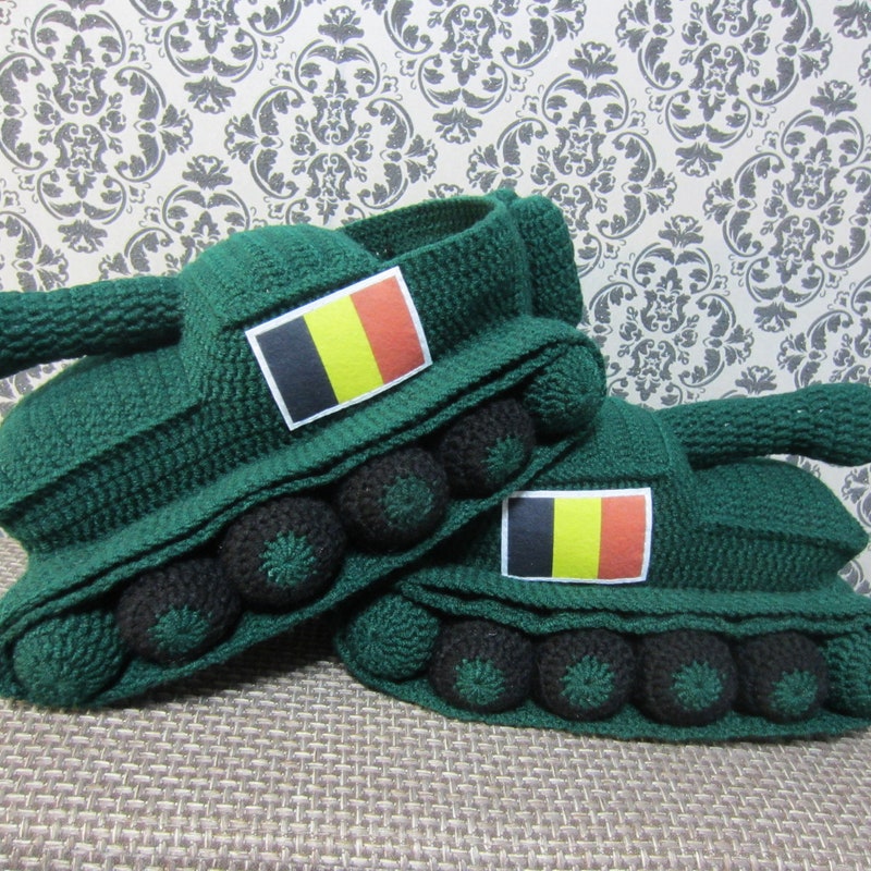 Army Tank Slippers - Etsy