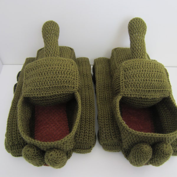 Knitted Slippers - Etsy
